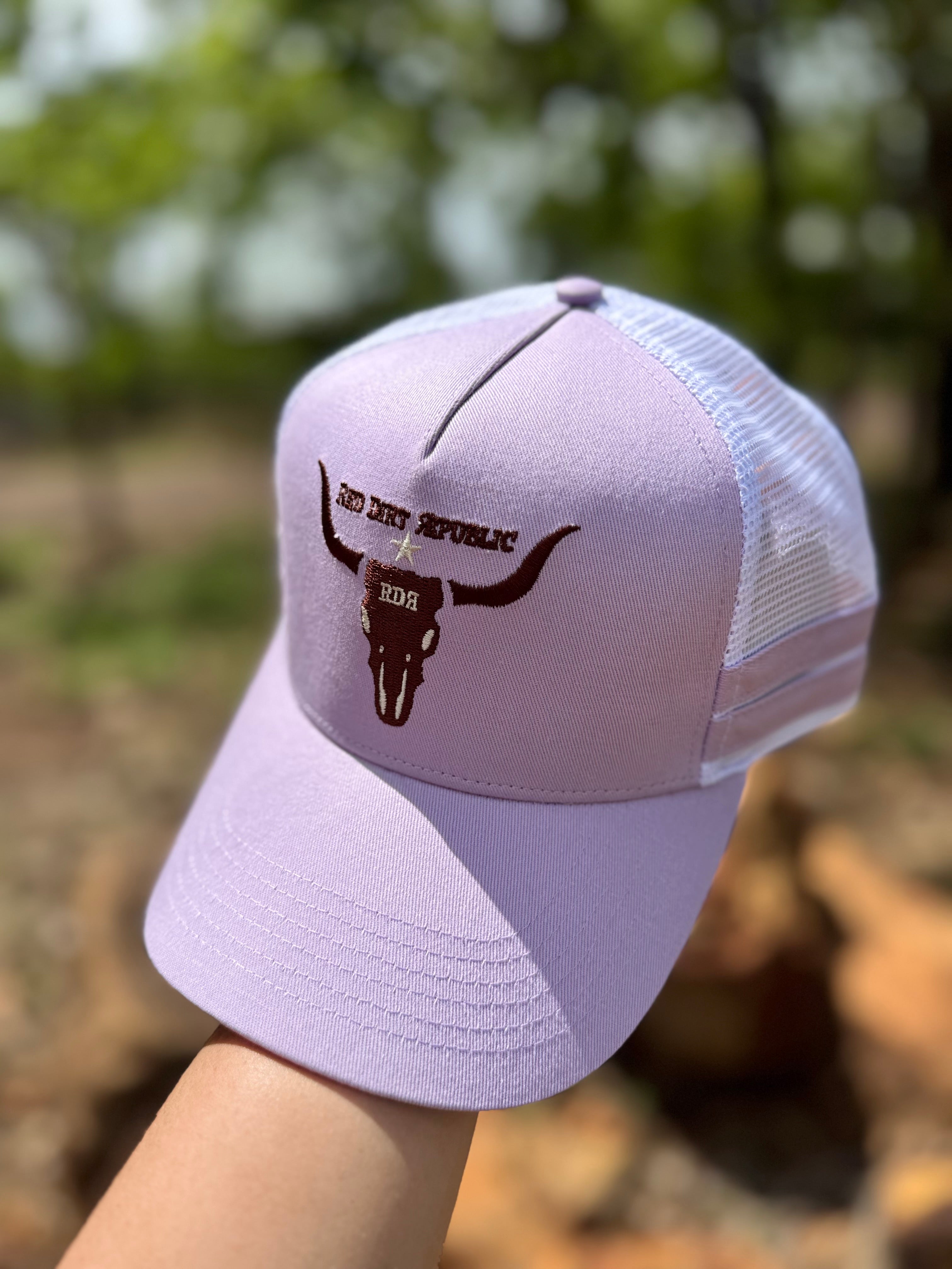 RDR Signature Lilac Trucker Cap – Red Dirt Republic